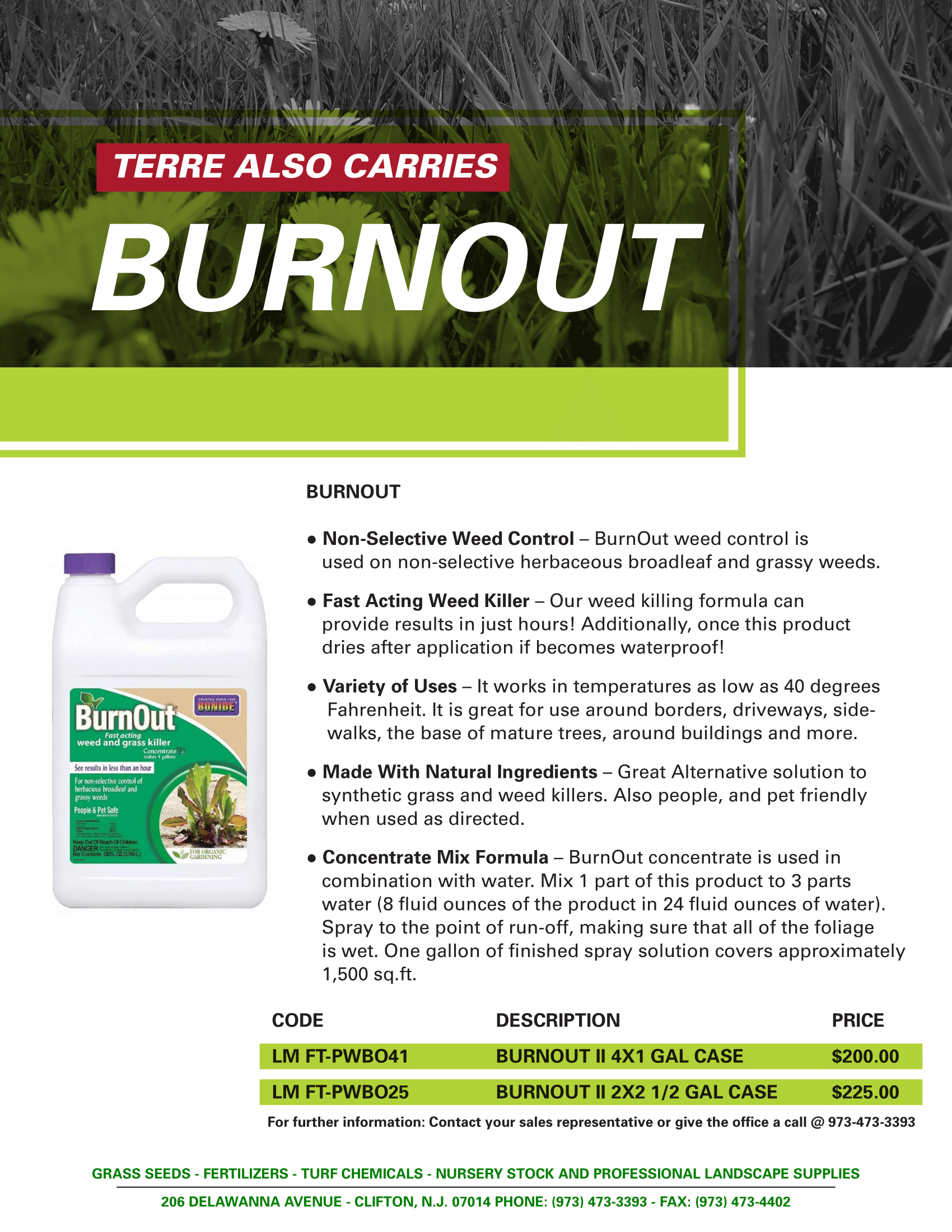 Our Products - Terre Company